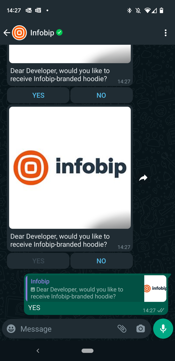 How to send a WhatsApp message with interactive buttons with Python and Infobip - Infobip ...