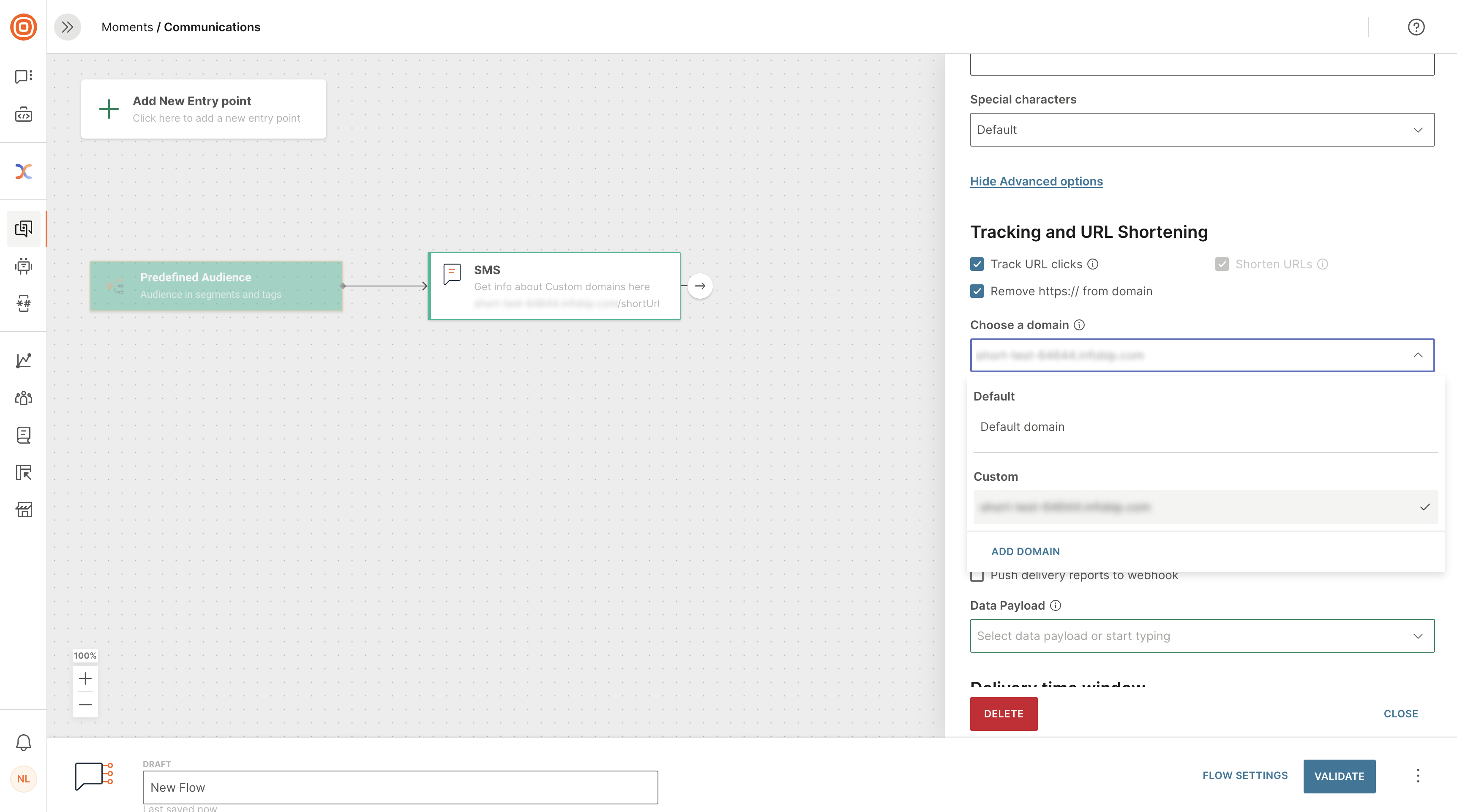 URL Shortening over Flow