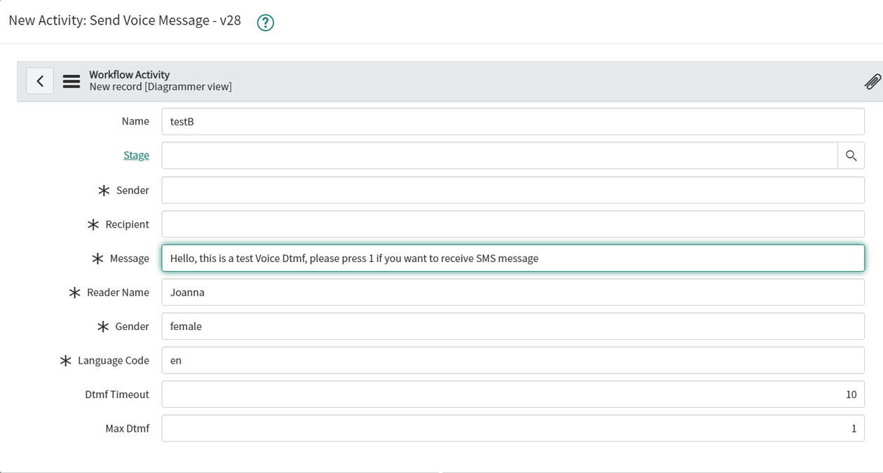ServiceNow messaging