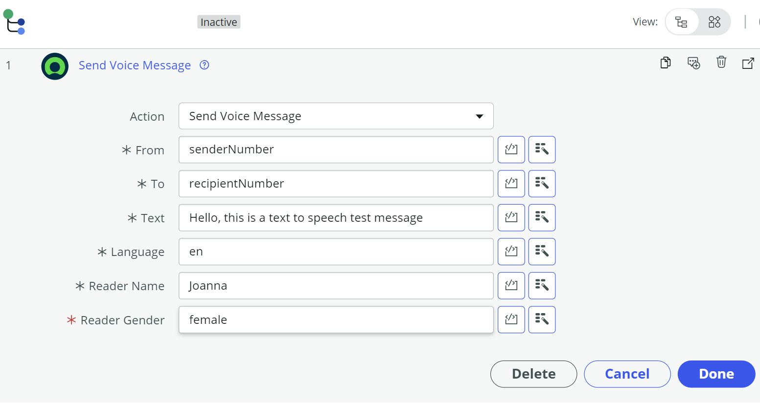 ServiceNow messaging