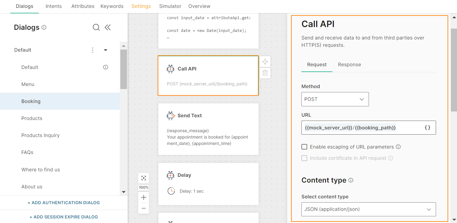 Create a Chatbot from a Template