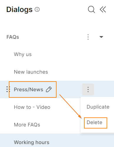 Create a Chatbot from a Template