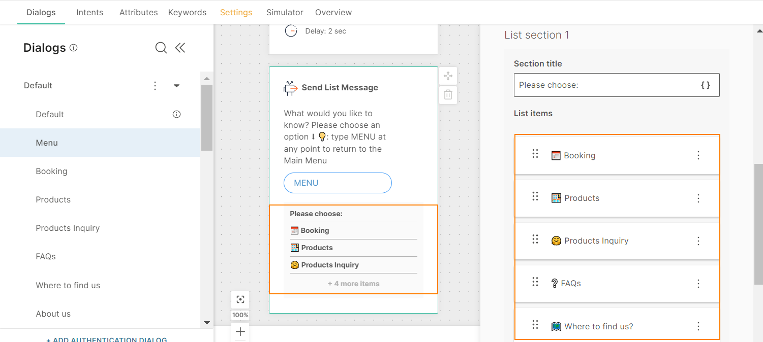 Create a Chatbot from a Template