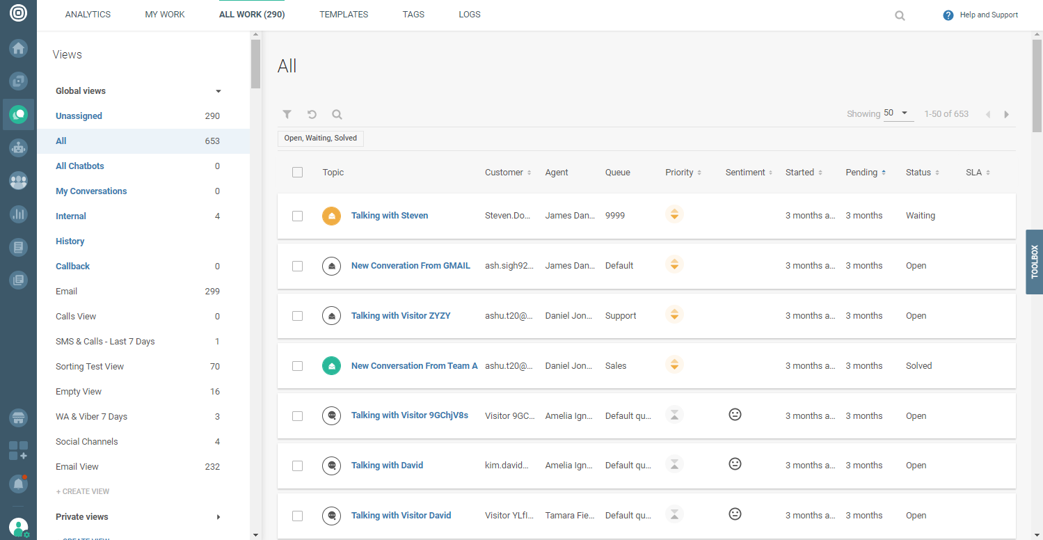 Get to Know Conversations