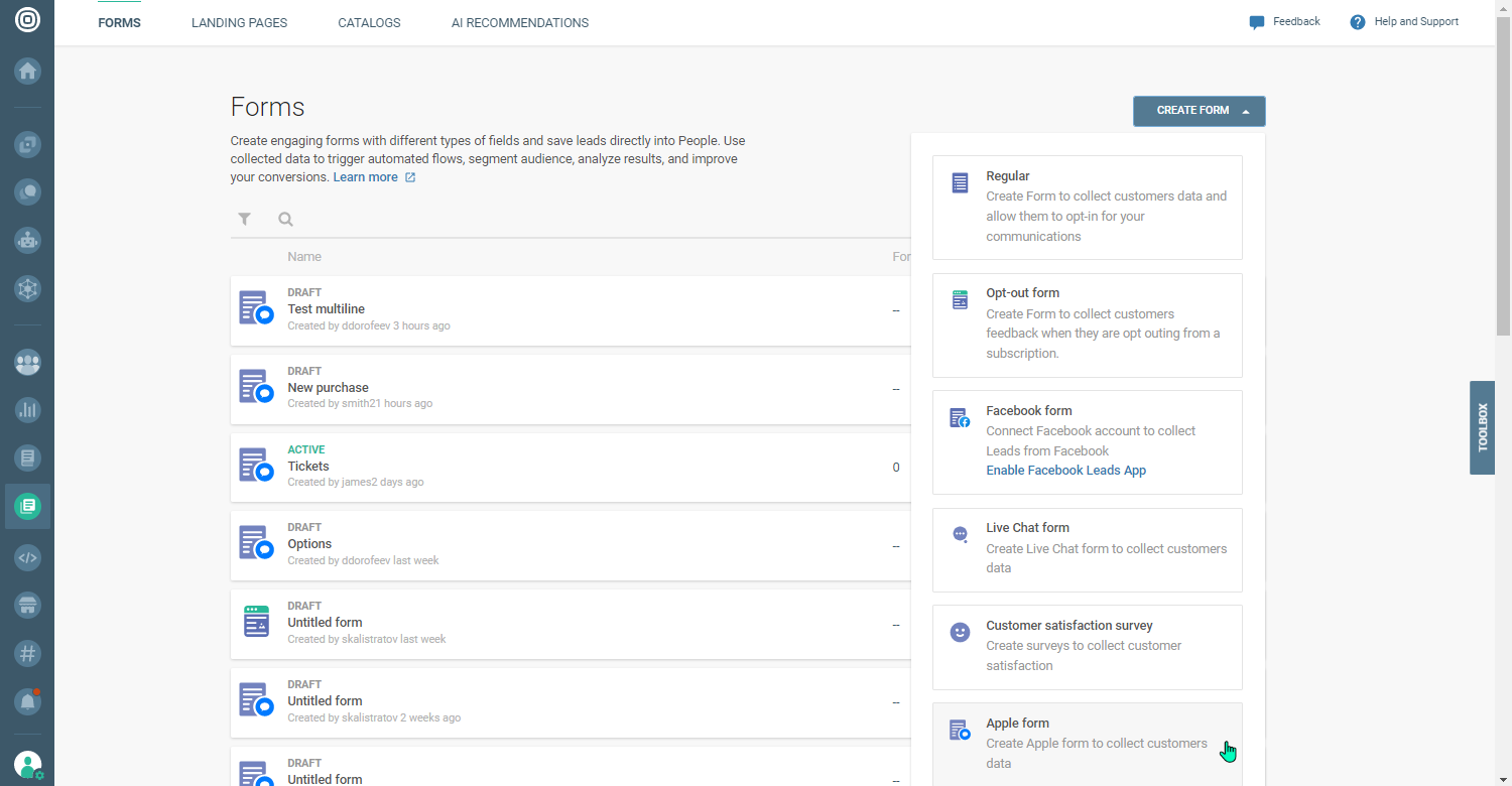 Conversations: Digital Channels