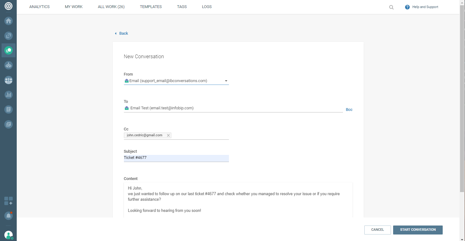 Conversations: Digital Channels