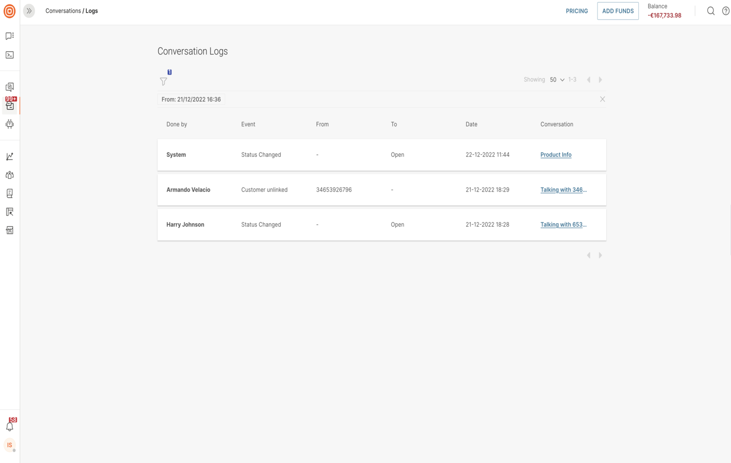 Get to Know Conversations