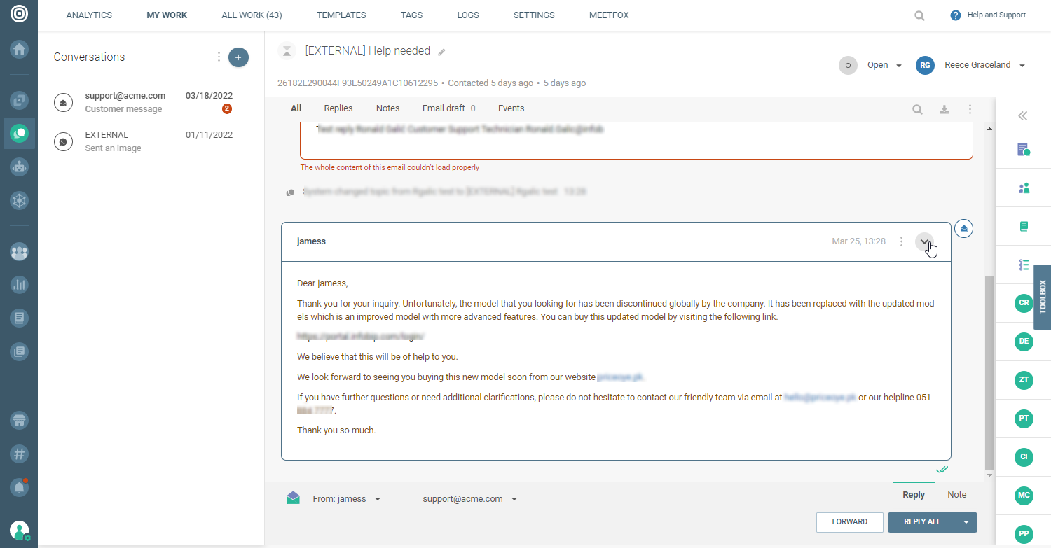 Conversations: Digital Channels