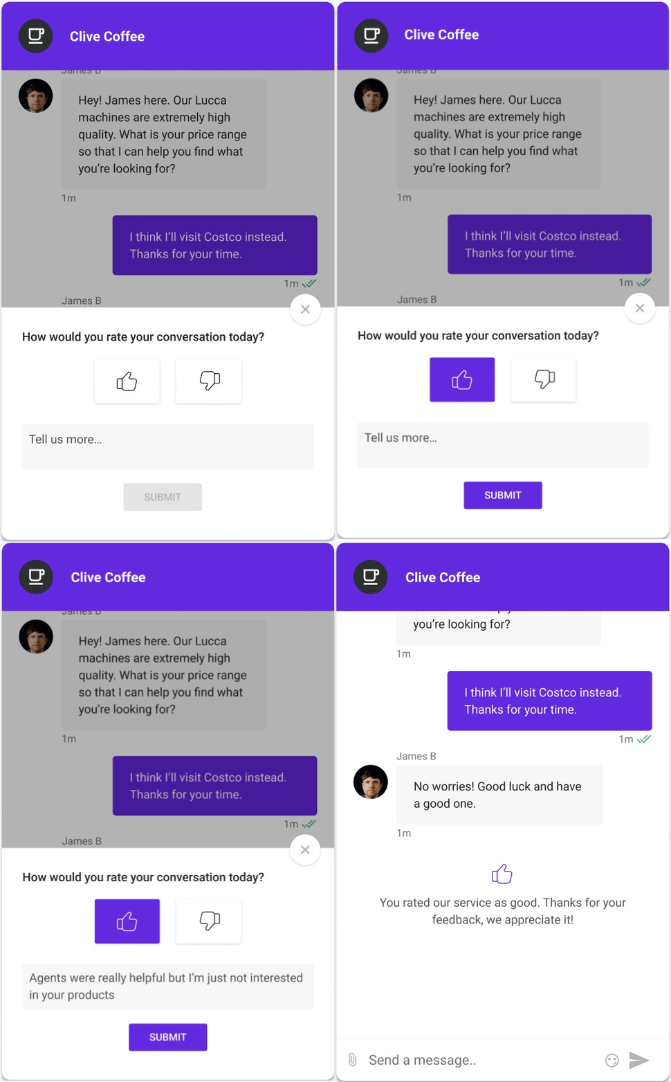 Live Chat: Customize Widgets