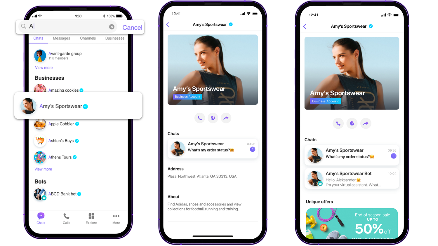 Features of Viber Business Messages